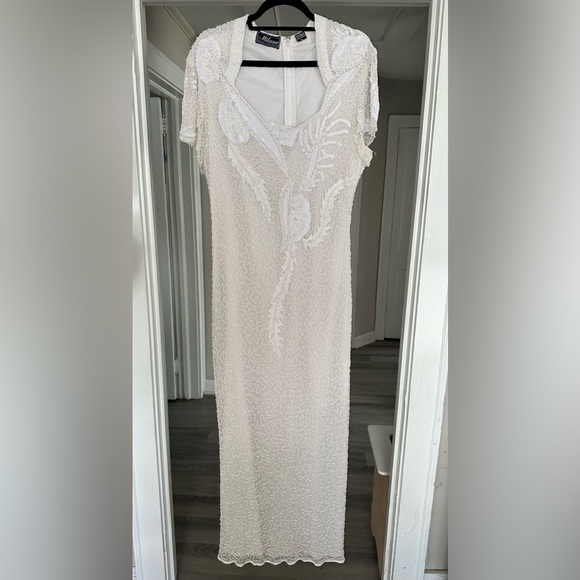 Milano | Dresses | Vintage Milano Beaded Silk Dress | Poshmark